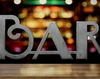 Go Beer Metal Bar Sign - Etsy