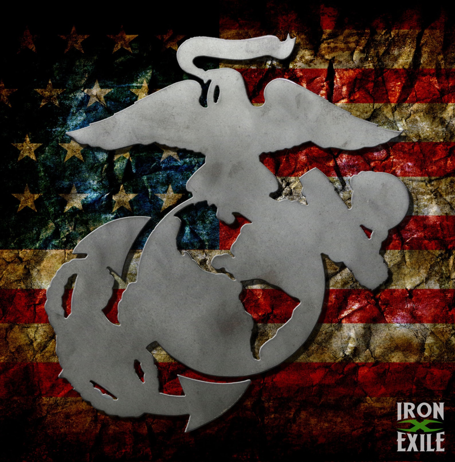 US Marine Corps. EGA Metal Wall Art Sign officially - Etsy