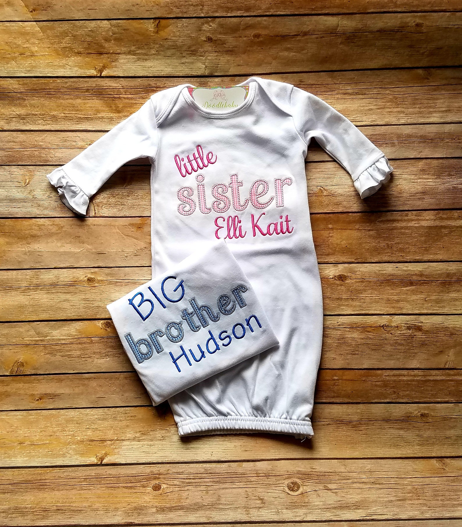 Big brother little sister set big brother set little sister | Etsy