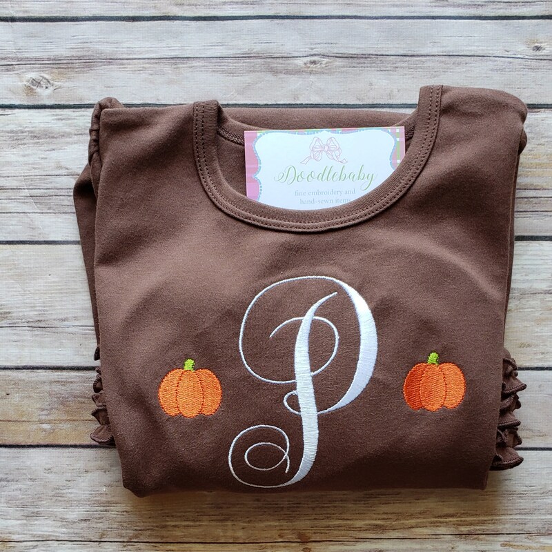 Monogram Pumpkins - Etsy