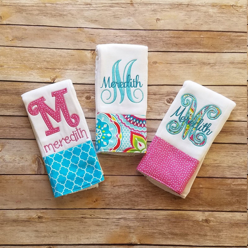Custom Burp Cloth - Etsy