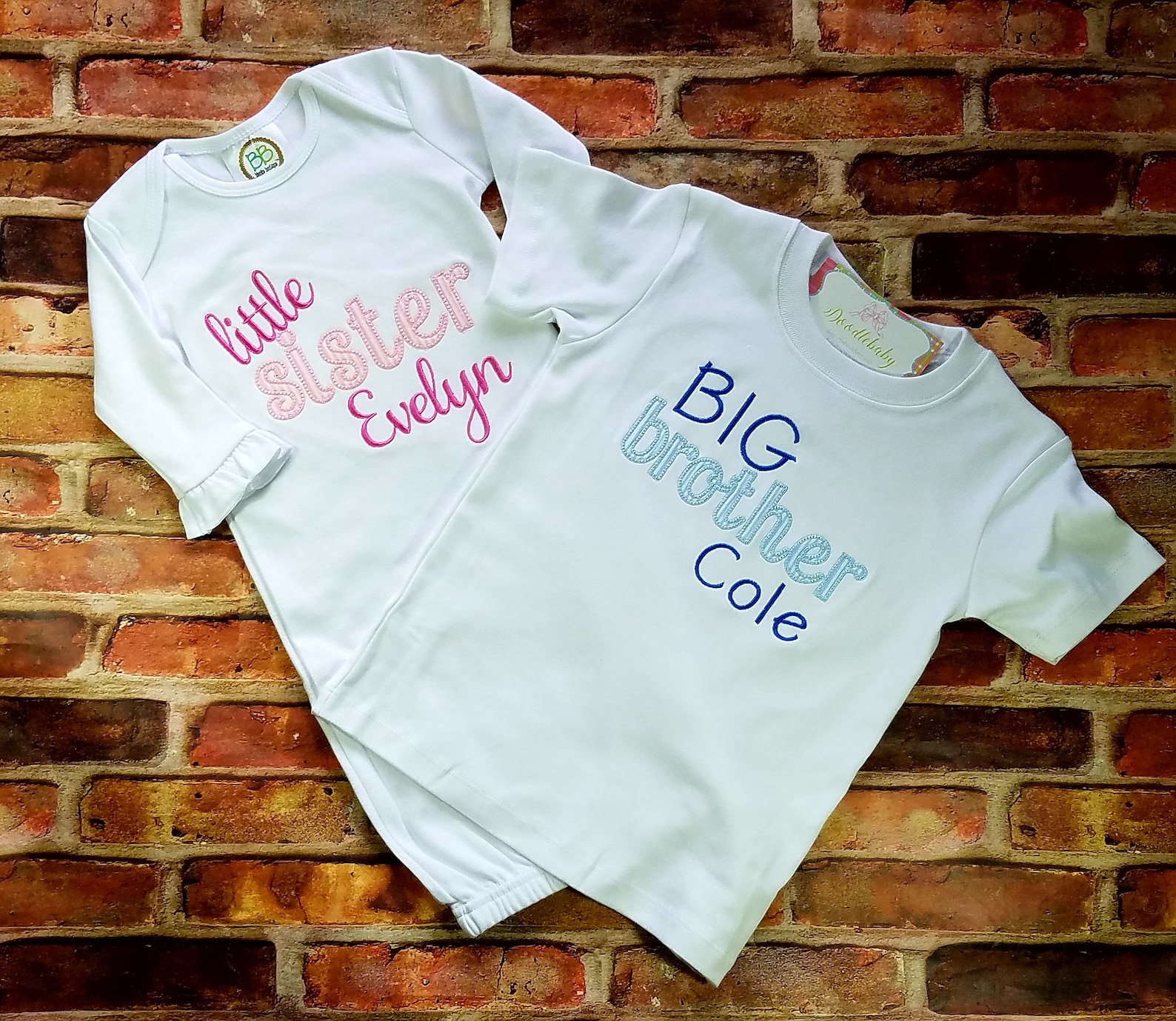 Big brother little sister set big brother set little sister | Etsy