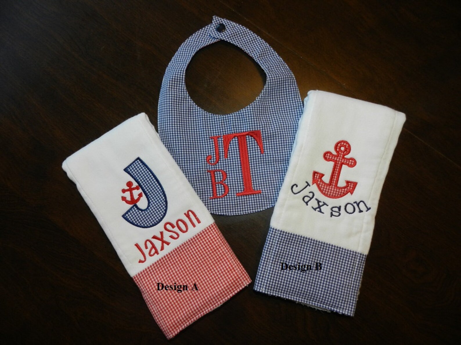 Boy bib set boy burp cloth set baby boy bib set new baby | Etsy