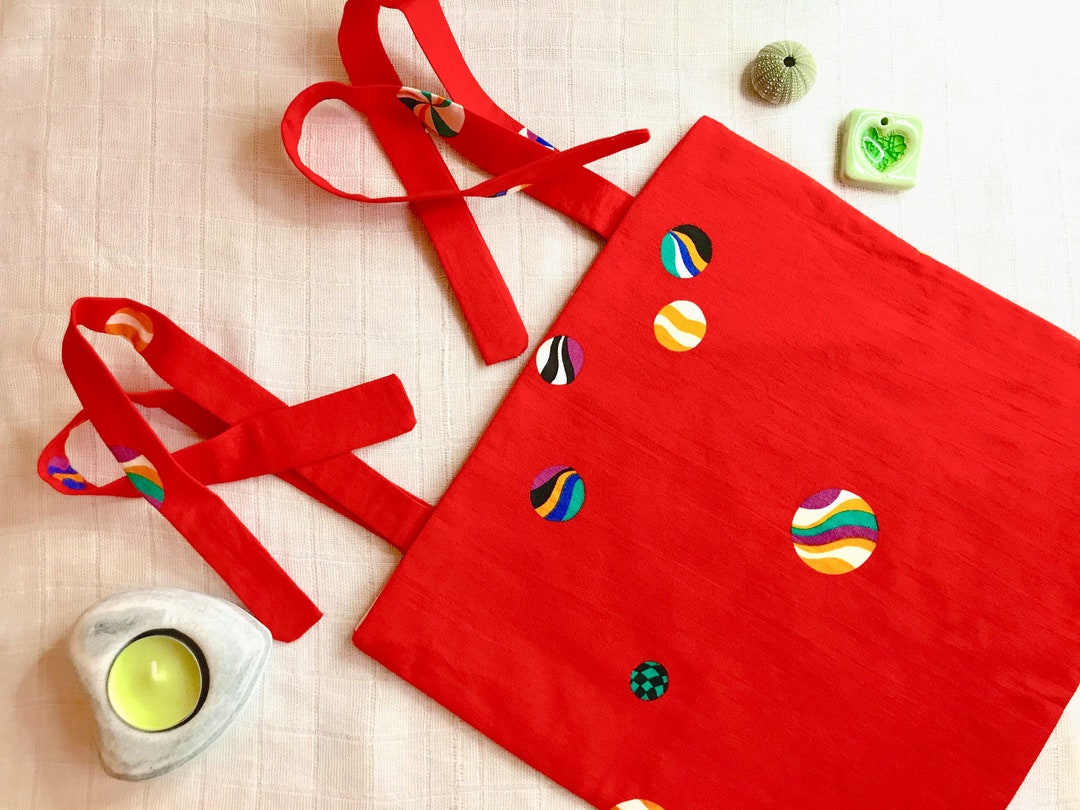 Cot Bag, Marble Print, Tie on Cot Tidy - Etsy