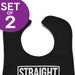 2 X AWARD WINNING Funny Baby Bibs / Hip Hop Bib Straight Outta - Etsy