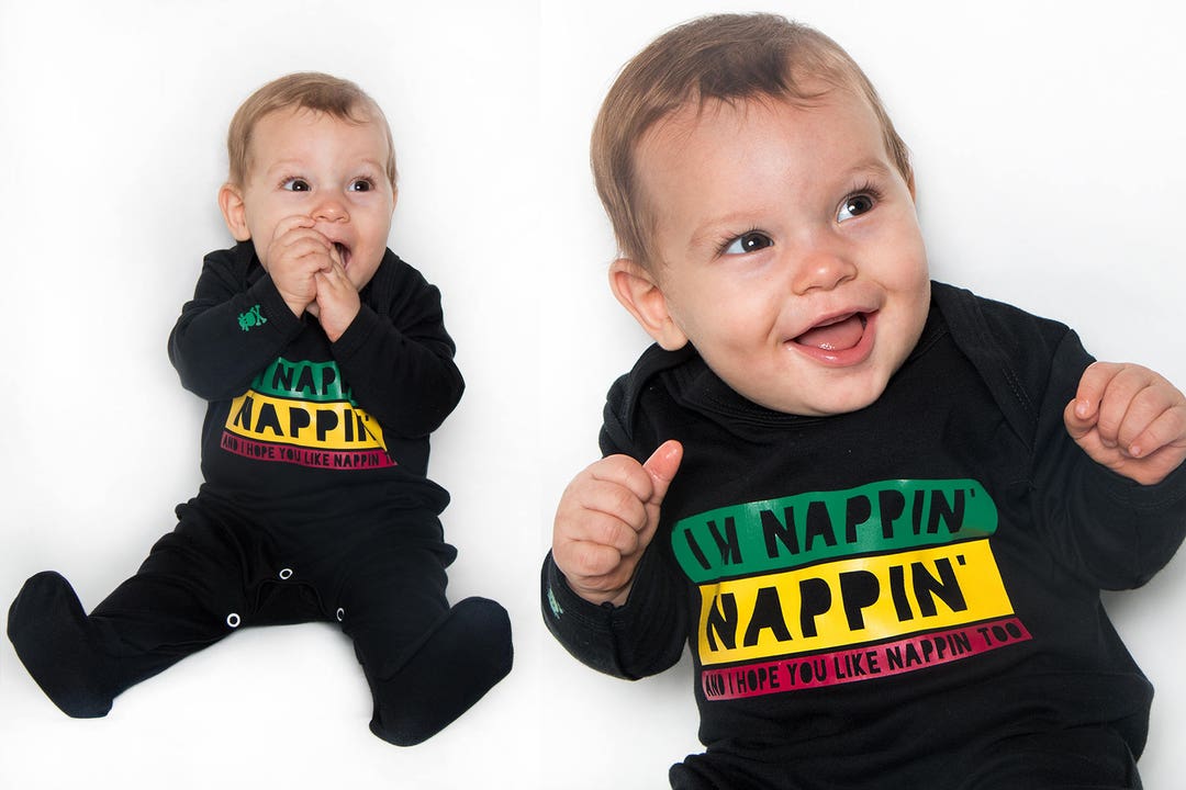 REGGAE Baby Sleepsuit New Funny Rasta Music Romper Outfit Unique ...