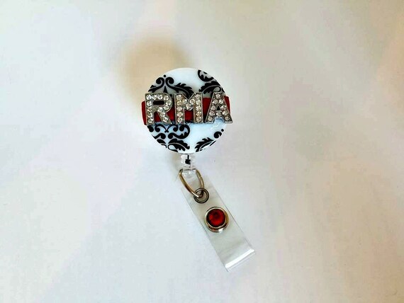 Registered Medical Assisted RMA Badge Retractable Badge - Etsy