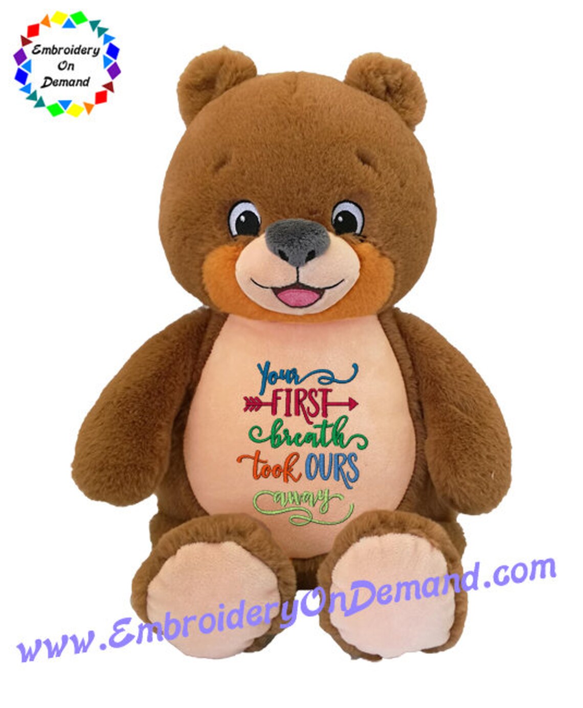 Cubbies Teddy Bear Baby Gift Personalized Teddy | Etsy