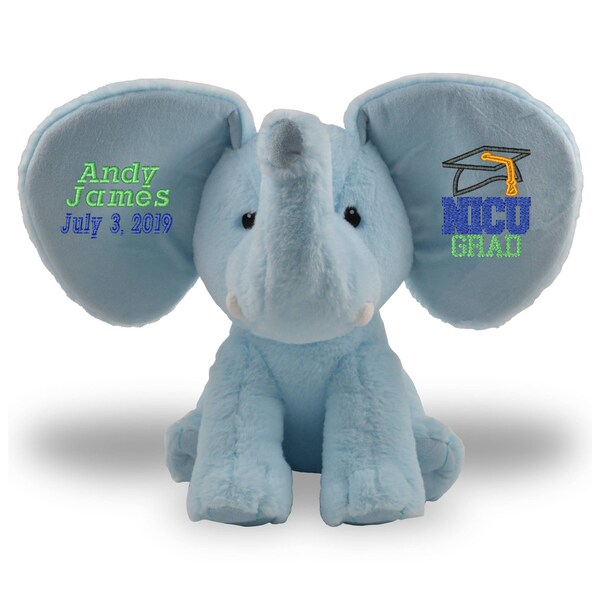 Light Blue Elephant - Etsy