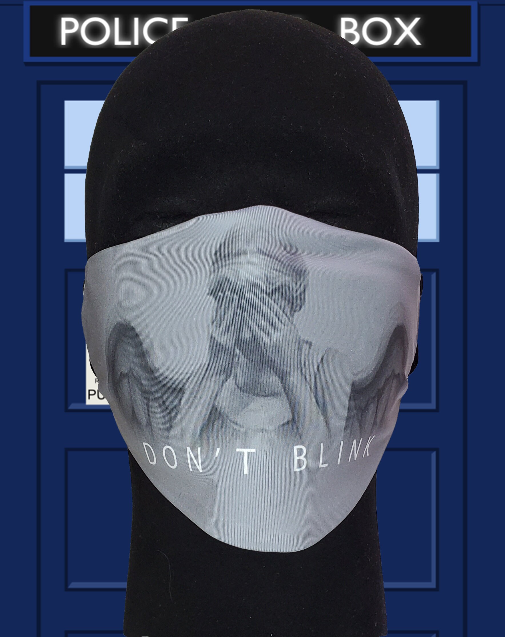 Weeping Angel Face Mask - Etsy