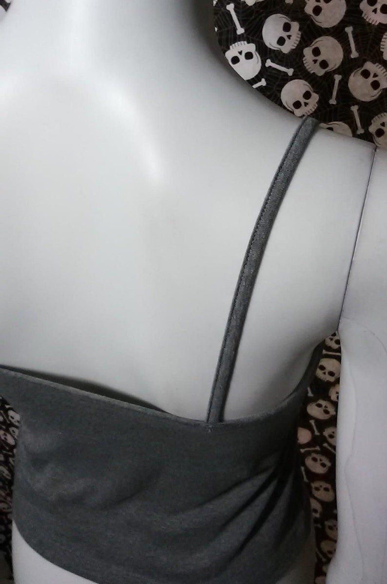 Type O Negative Grey Crop Tank Top Metal Goth Gothic - Etsy