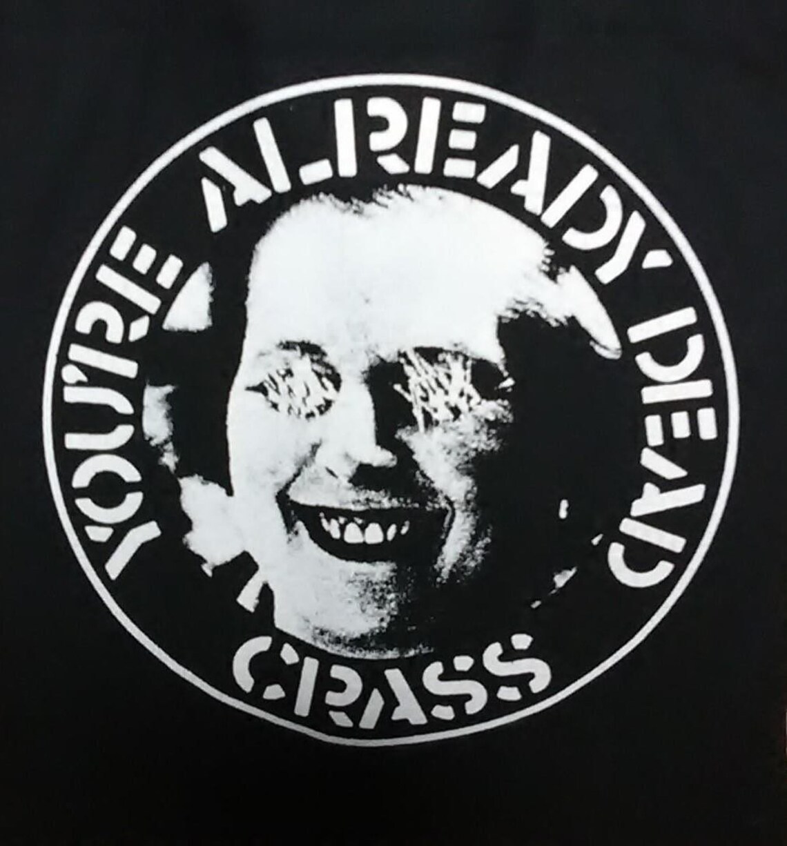 Tote Bag CRASS Youre Already Dead anarcho Punk crust | Etsy