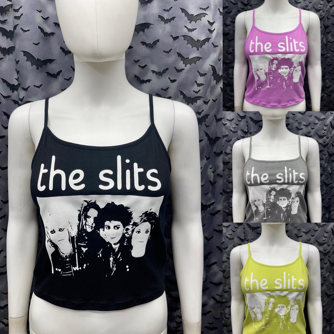 The Slits Crop Tank Top Punk - Etsy