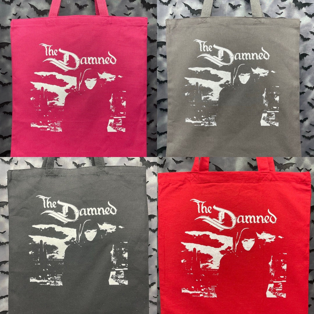 Tote Bag the Damned Goth Gothic Deathrock Punk - Etsy