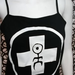 Einsturzende Neubauten Black Crop Tank Top Industrial Experimental Goth ...