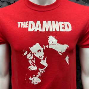 Tshirt the Damned Goth Gothic Deathrock Punk Rock - Etsy