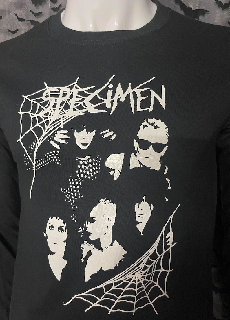 Long Sleeved Shirt Specimen Deathrock Goth Punk Gothic Batcave - Etsy