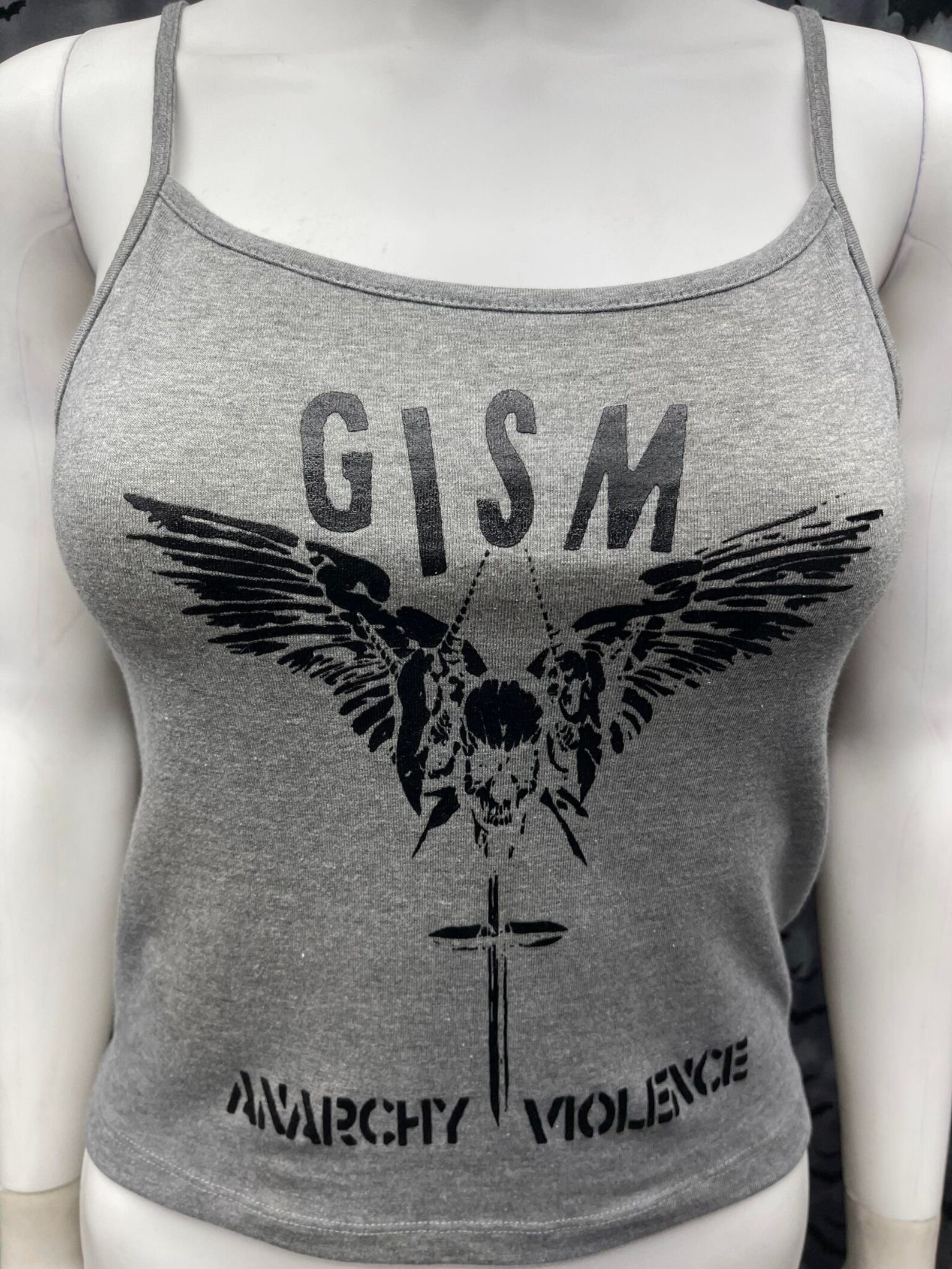 Gism Crop Tank Top Punk - Etsy