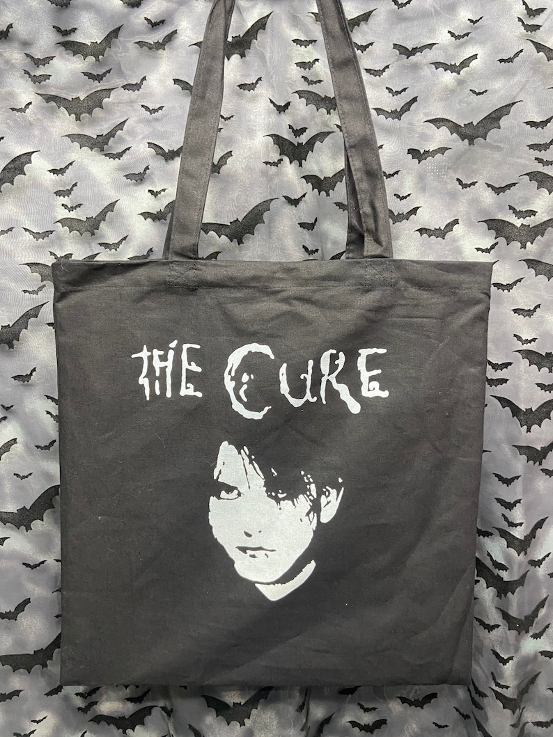 Tote Bag the Cure Goth Gothic Deathrock Punk - Etsy