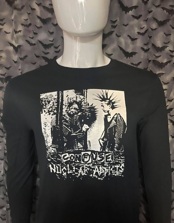 Long Sleeved Shirt Confuse Japanese Punk Hardcore | Etsy