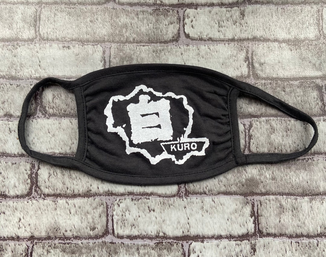 Face Mask Kuro Punk D Beat Crust - Etsy