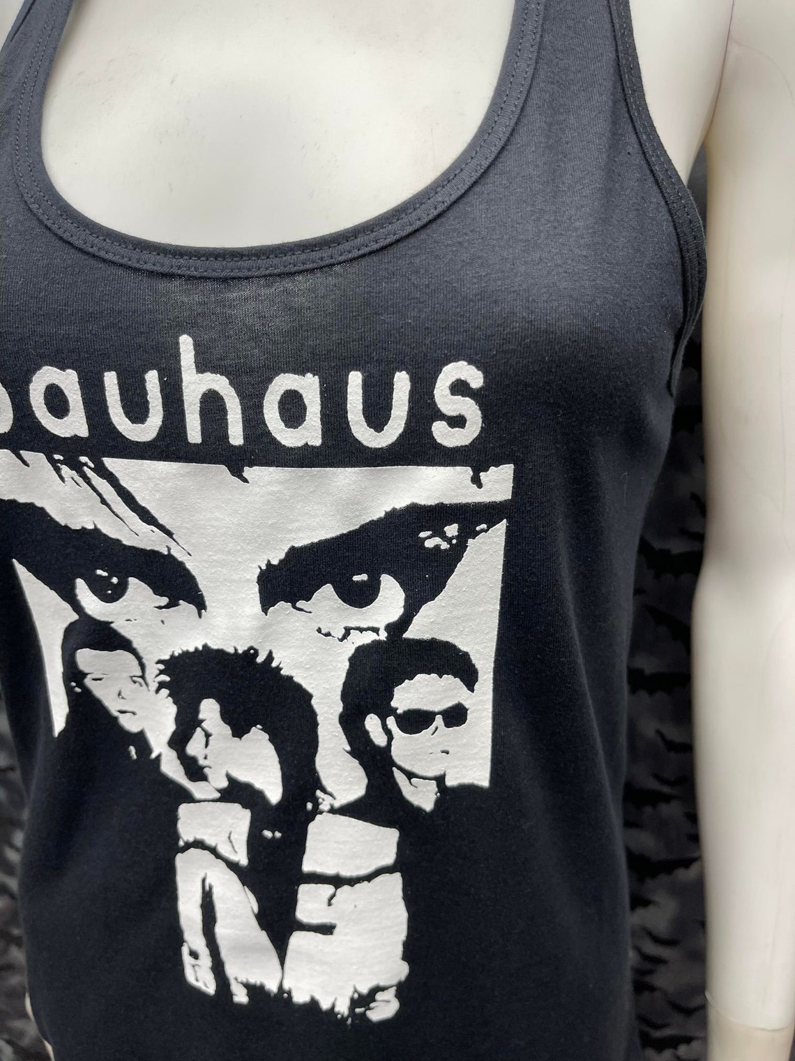 Tank Top Bauhaus Long Tank Top Sleeveless Undead Goth Deathrock Gothic ...