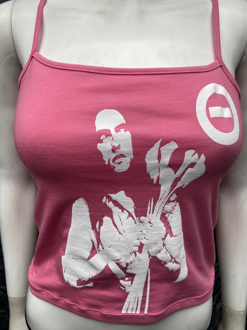 Type O Negative Pink Crop Tank Top Metal Goth Gothic | Etsy