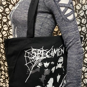 Tote Bag Specimen Goth Gothic Deathrock Punk Batcave - Etsy