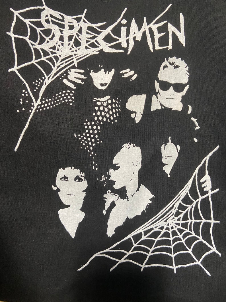 Tote Bag Specimen Goth Gothic Deathrock Punk Batcave - Etsy