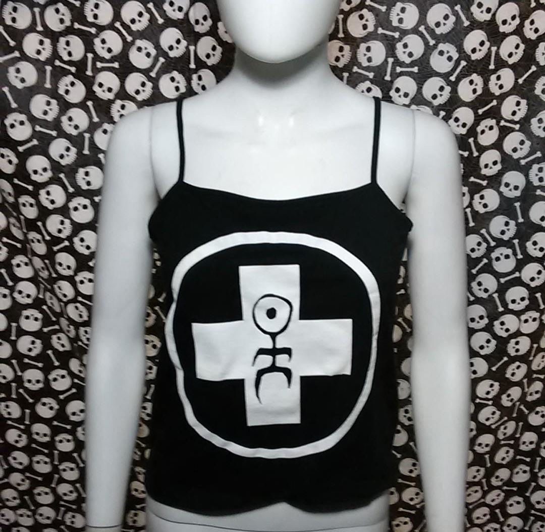 Einsturzende Neubauten Black Crop Tank Top Industrial Experimental Goth ...