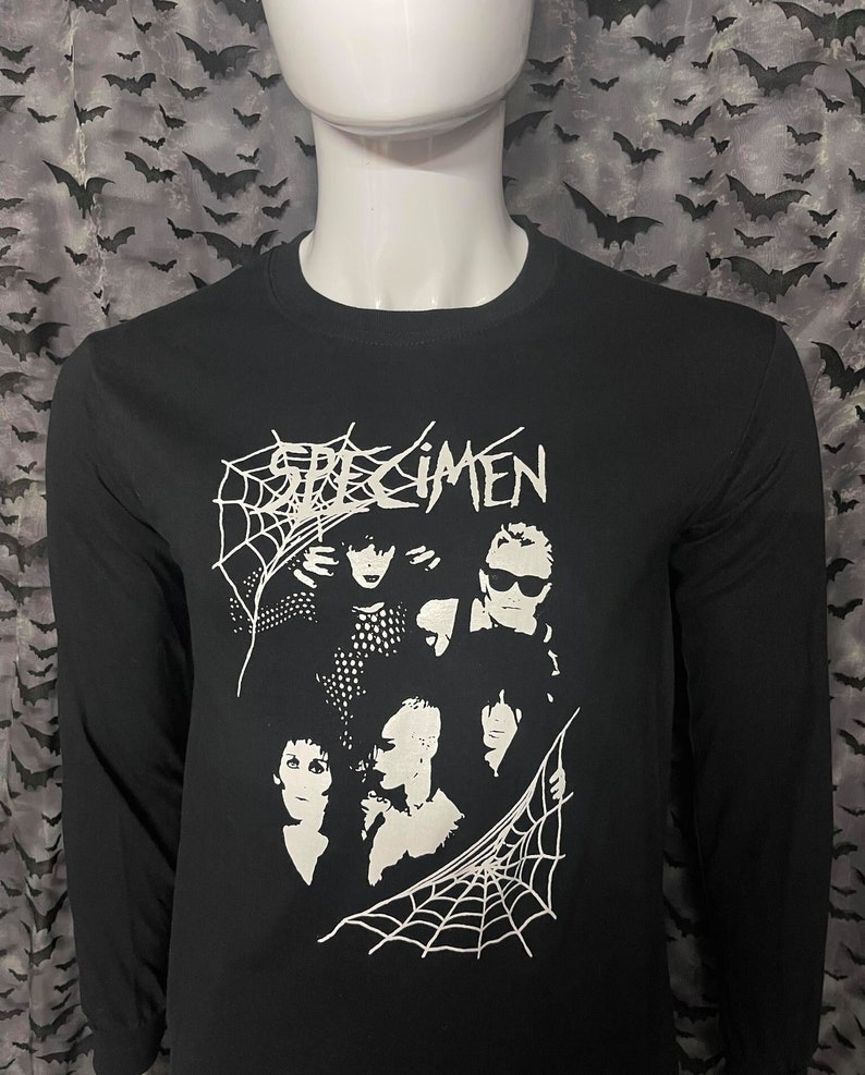 Long Sleeved Shirt Specimen Deathrock Goth Punk Gothic Batcave - Etsy