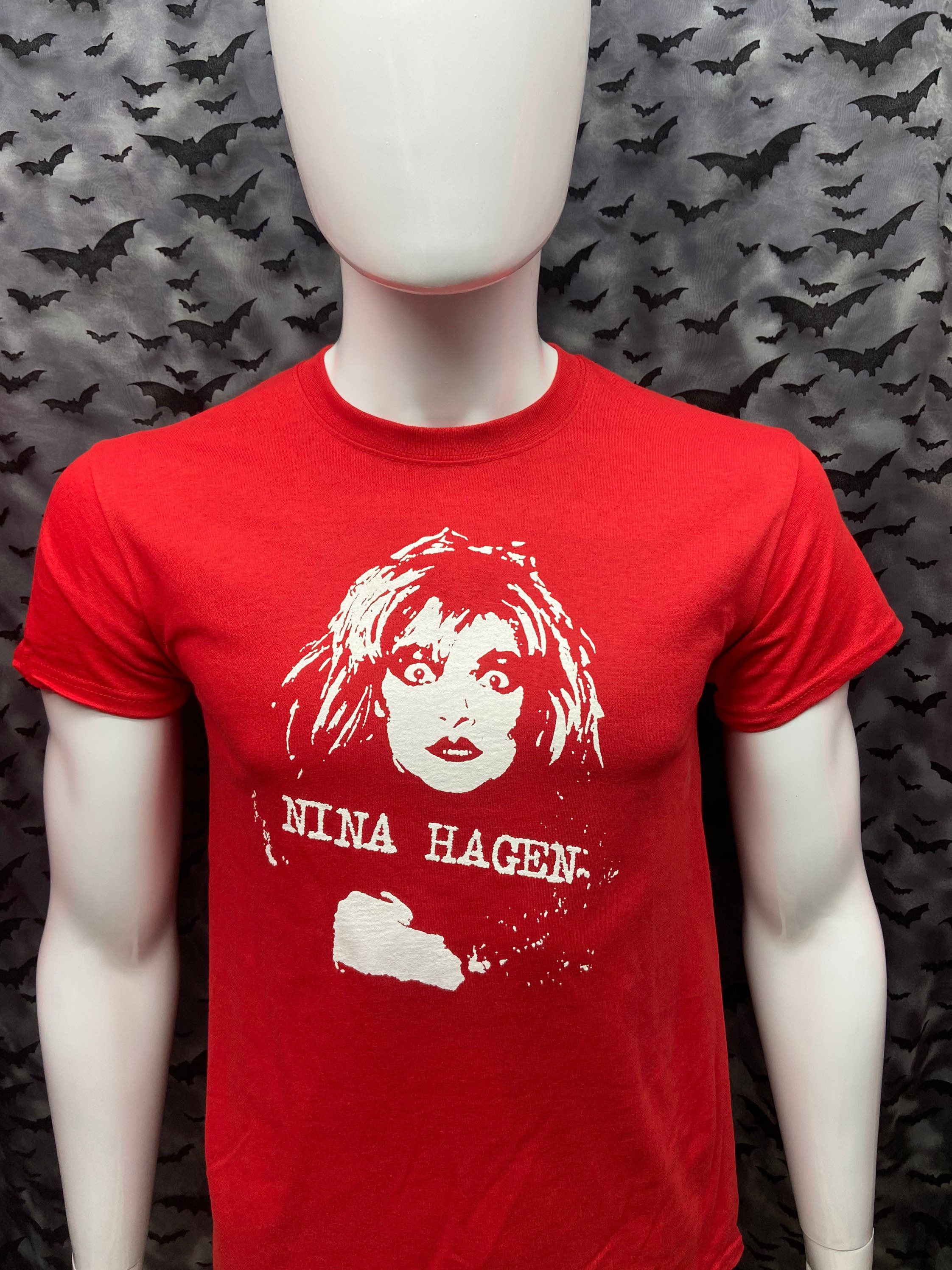 Tshirt Nina Hagen Deathrock Goth Punk Gothic Etsy