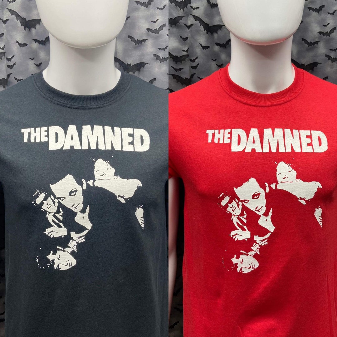 Tshirt the Damned Goth Gothic Deathrock Punk Rock - Etsy