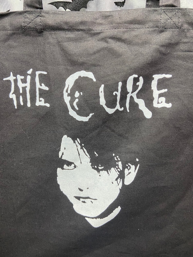 Tote Bag the Cure Goth Gothic Deathrock Punk - Etsy