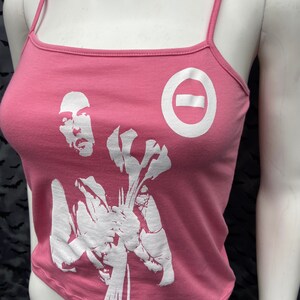 Type O Negative Pink Crop Tank Top Metal Goth Gothic - Etsy