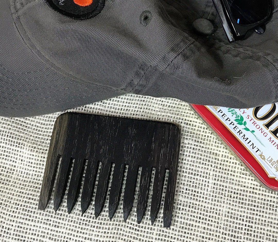 Reclaimed Oak Beard Comb: Handmade Distressed Wood Grooming - Etsy