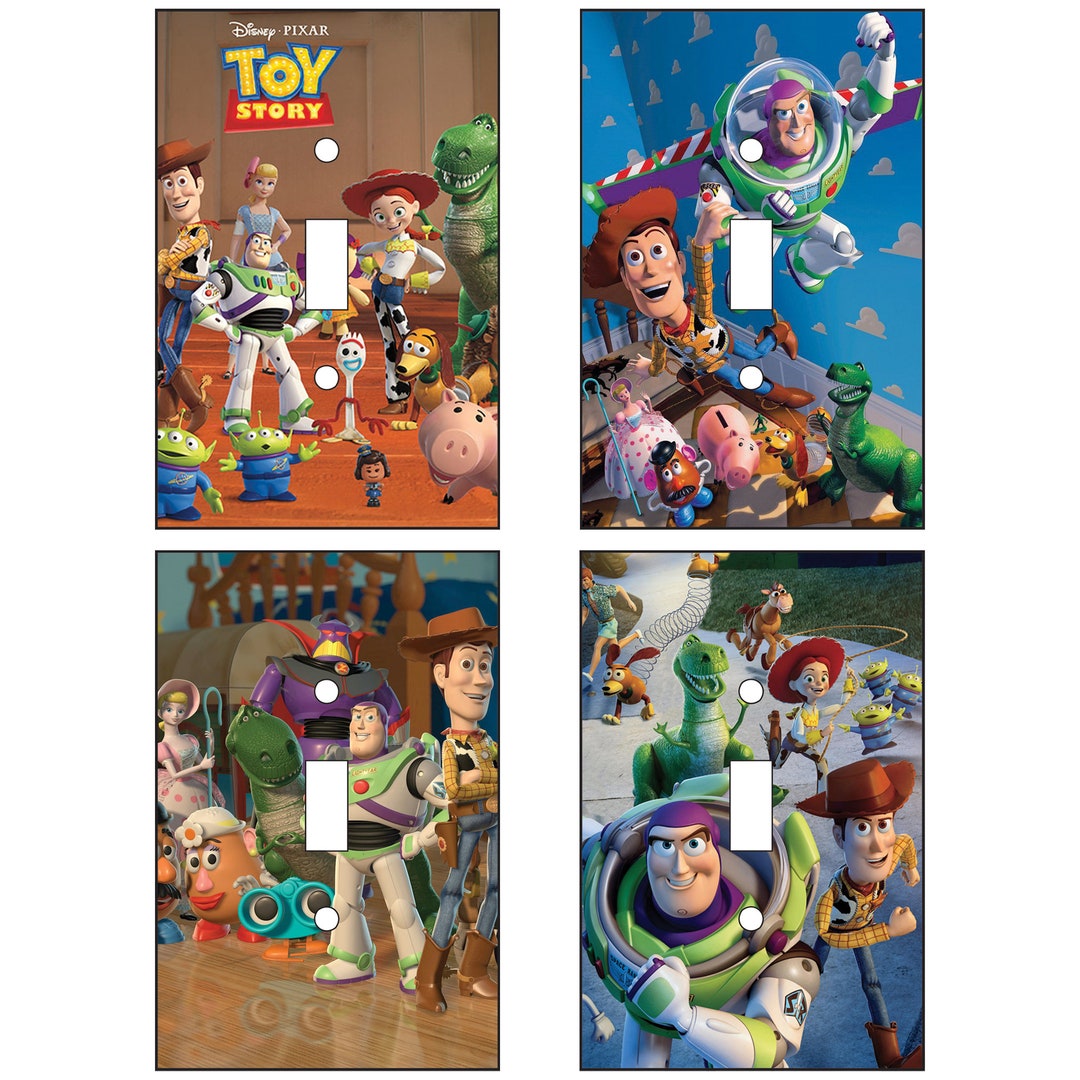 Single Toggle Light Switch Featuring Toy Story - Etsy