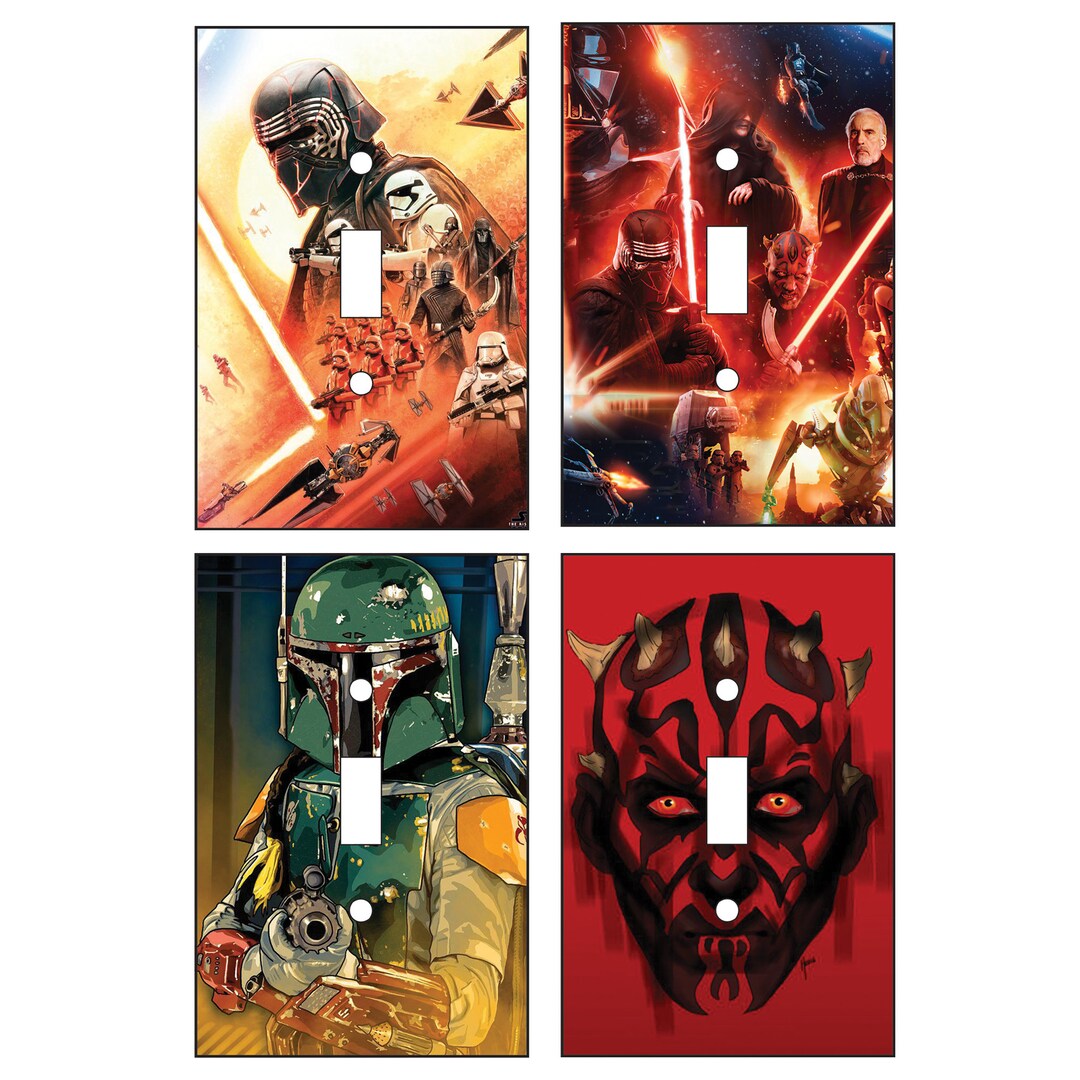 Single Toggle Lightswitch mit Star Wars Dark Side - Etsy.de