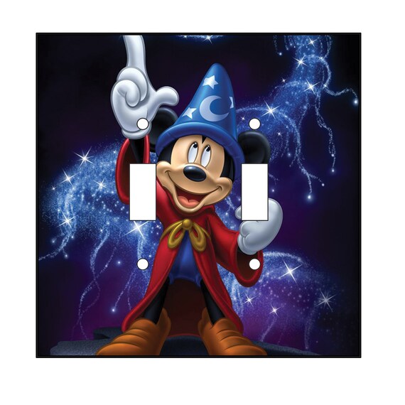 Double Toggle Lightswitch Featuring Mickey Mouse Lighting Switchplates ...