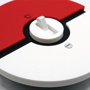 Pokemon Pokeball Light Switch Cover – Kids Room Decor, Gaming Nursery ...