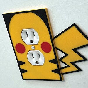 Pokemon Outlet Covers Pokemon Room Pokeball Pikachu - Etsy