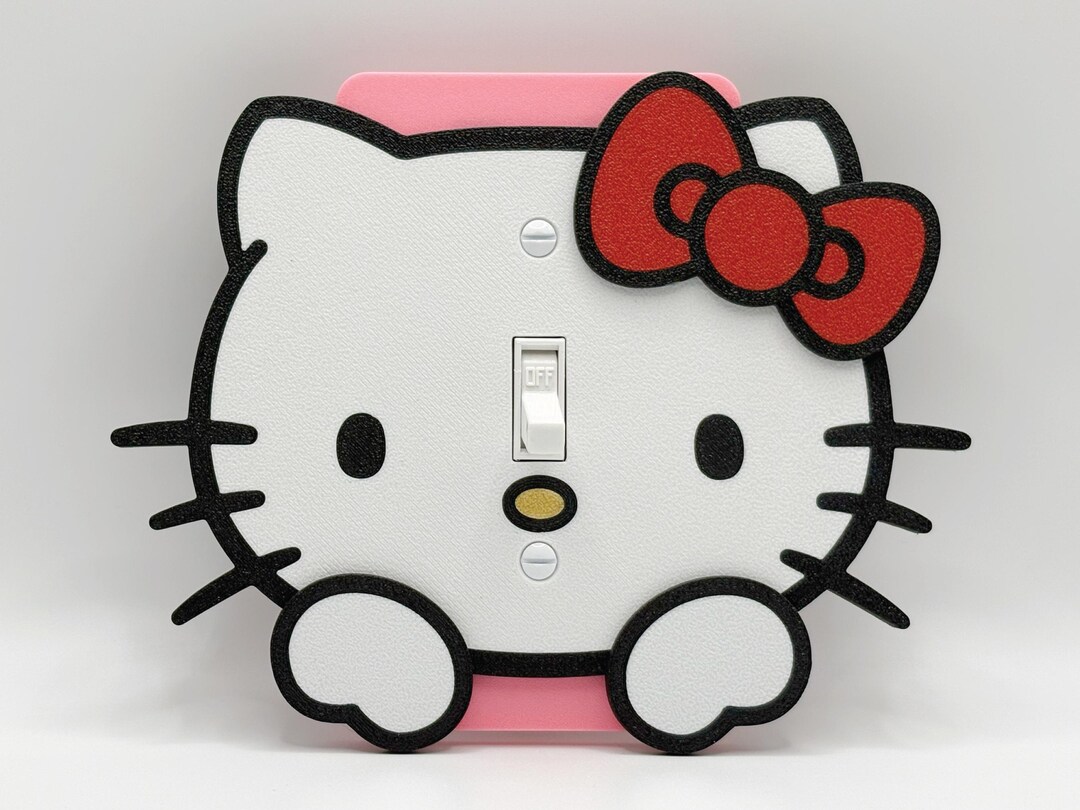 Hello Kitty Light Switch Cover