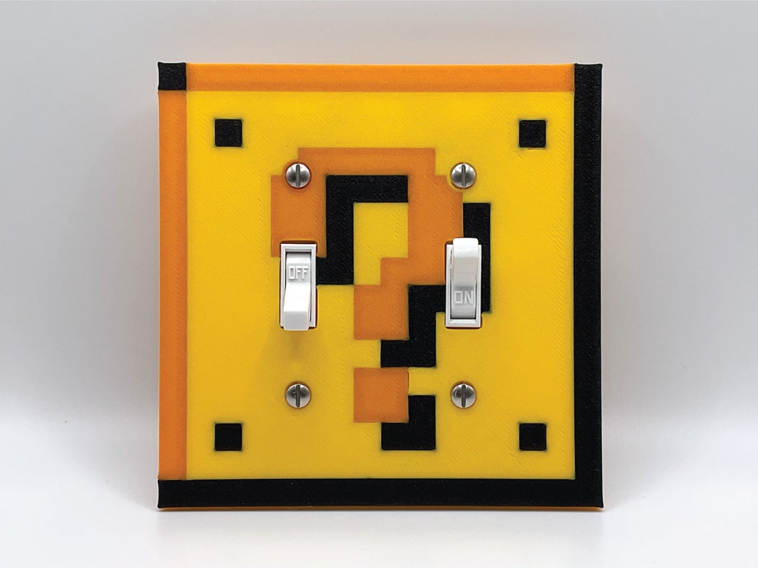 Super Mario Game Room Decor Nintendo Decor Gamer Gift for Gamer Nerd - Etsy