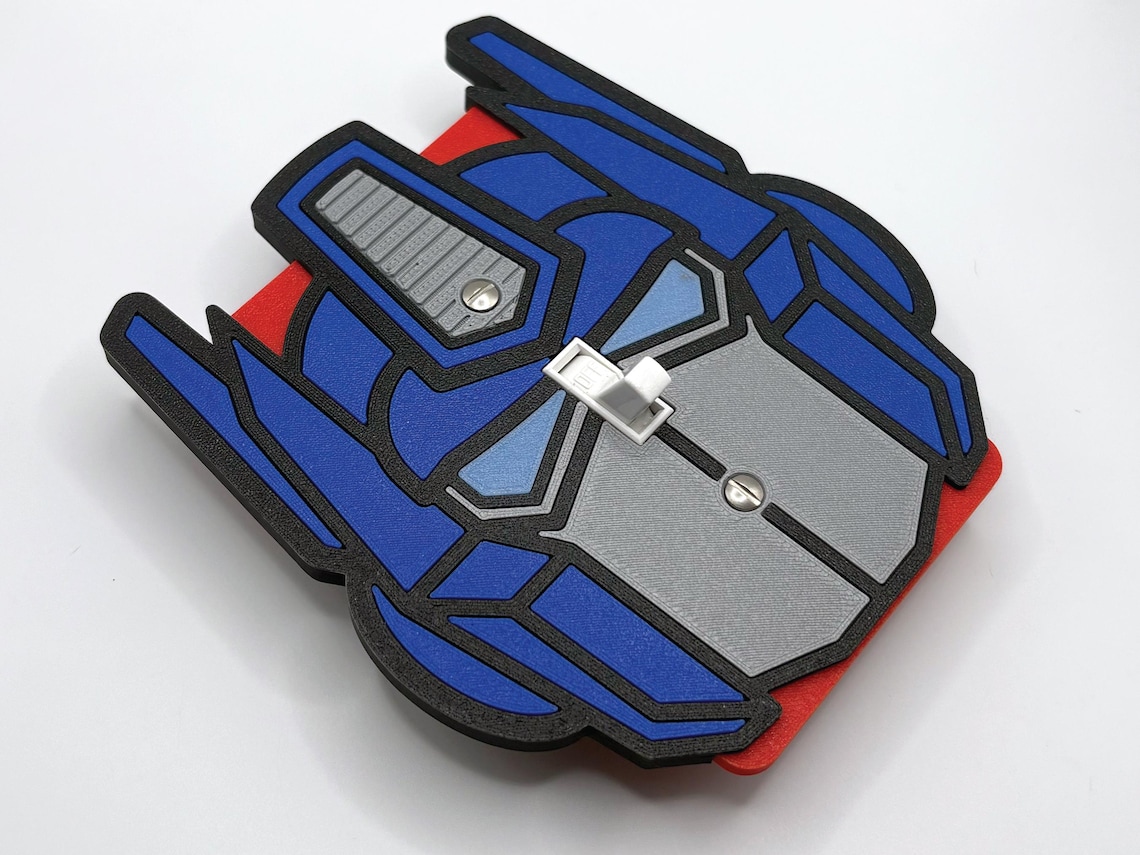 Optimus Prime Wall Plate Cover: 3D Printed Transformers Decor - Etsy