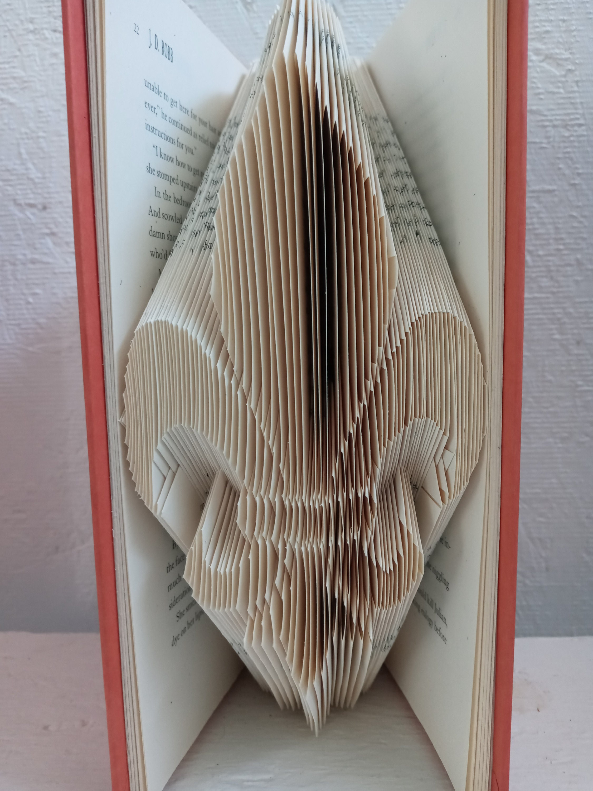Fleur De Lis, Lilly Flower, Lily, Books, Folded Book Art, Unique Gift ...