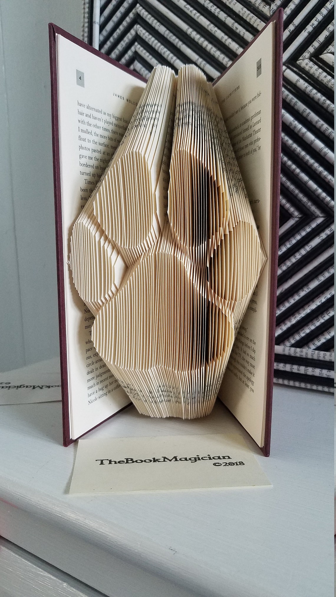 Paw Print Decor, Dog Paw Folded Book Art, Dog Paw Gift, Dog Gifts for ...