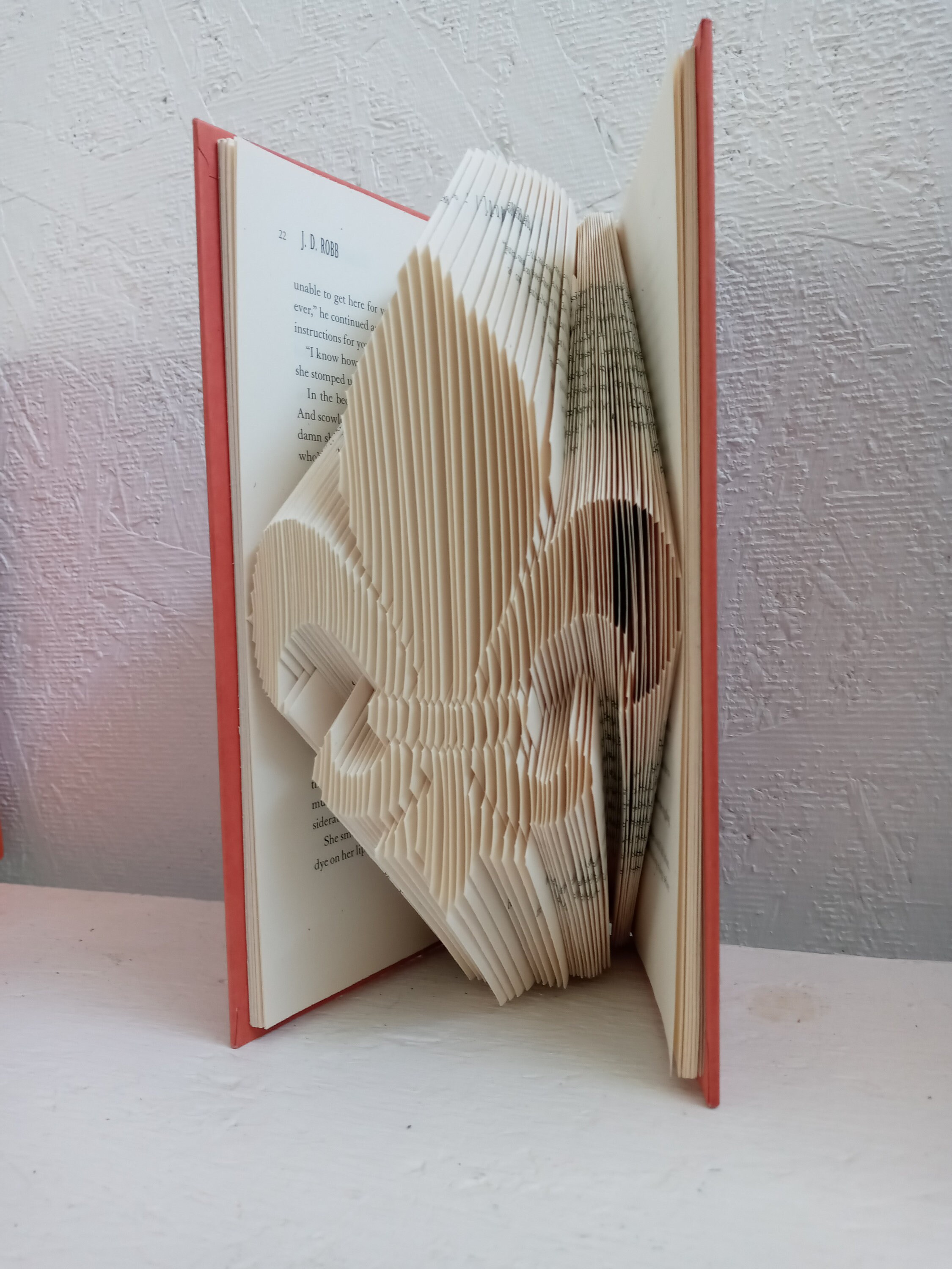 Fleur De Lis, Lilly Flower, Lily, Books, Folded Book Art, Unique Gift ...
