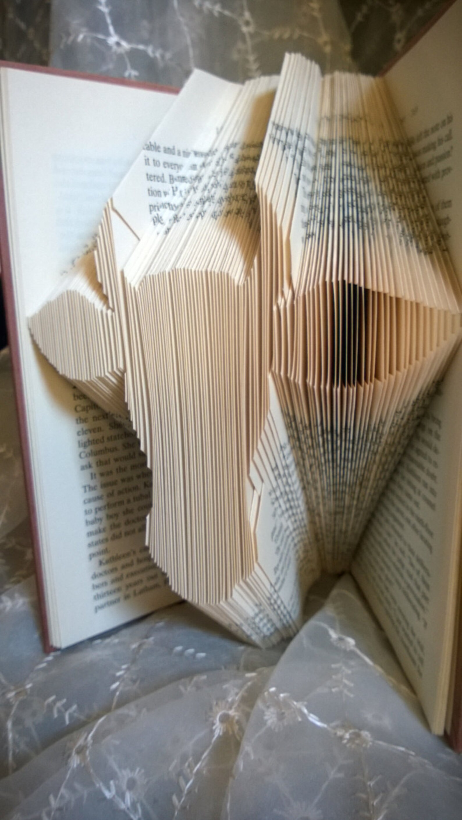 Cow Hand-folded Book Art Sculpture Unique Custom Farm Animals | Etsy
