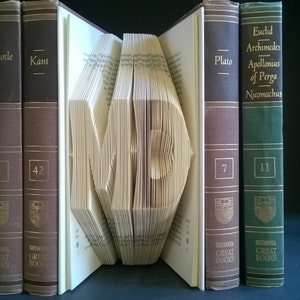 MD Folded Book Art Unique Medical Doctor Gift Doctor | Etsy