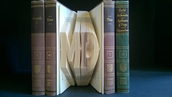 MD Folded Book Art Unique Medical doctor gift doctor | Etsy